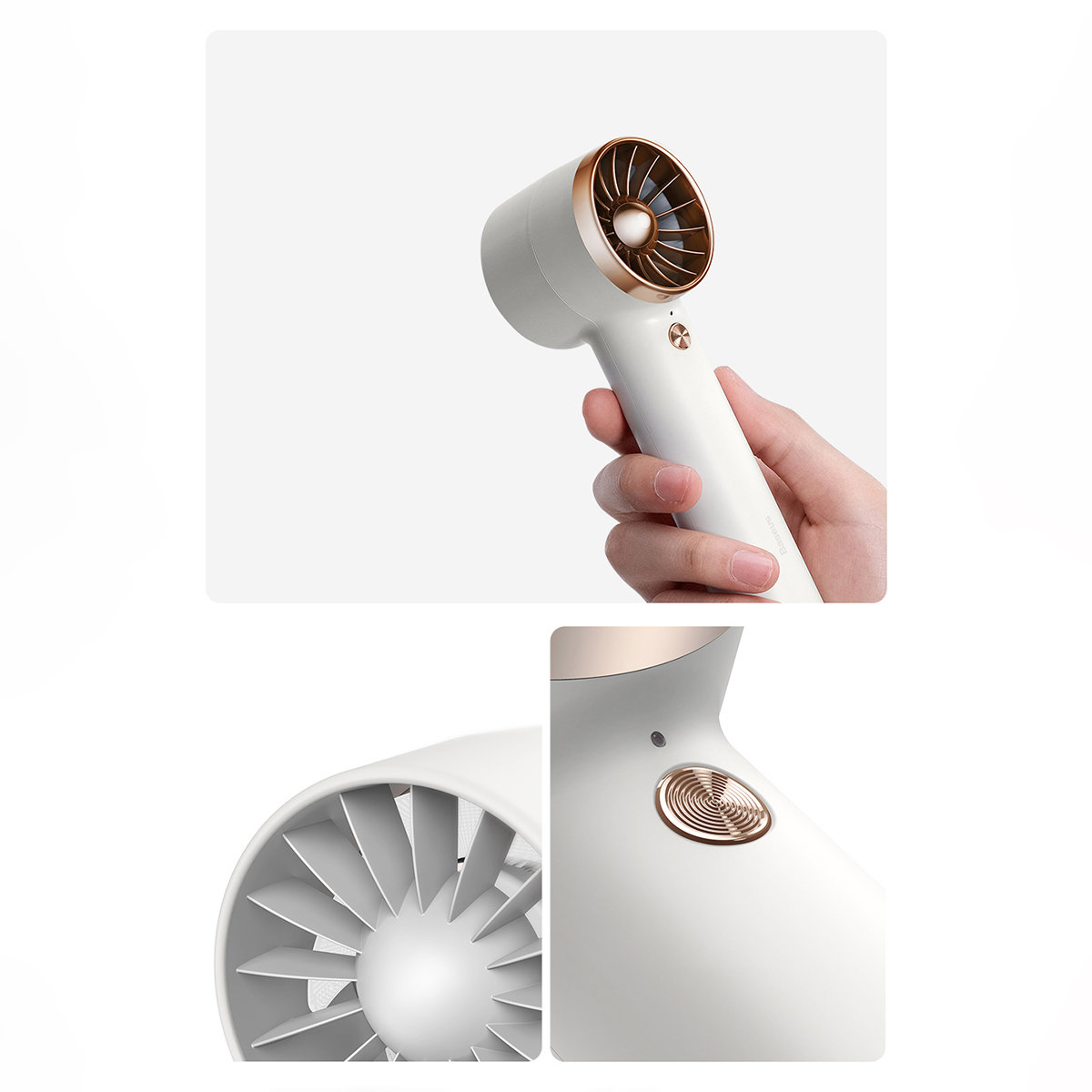 Baseus mini fan 2000mAh fan white (ACFX000002)
