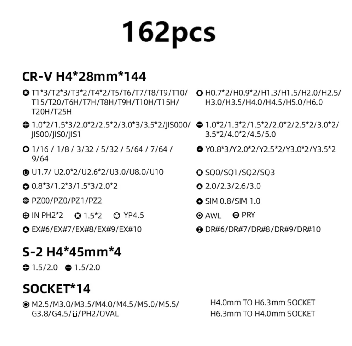 JAKEMY JM-8192 Precision Tool Set 180in1 Mini Container / Toolbox